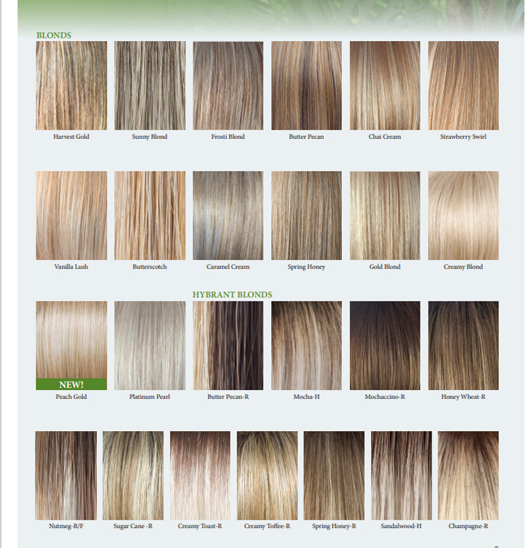 Color Chart 2 LA Wig Company